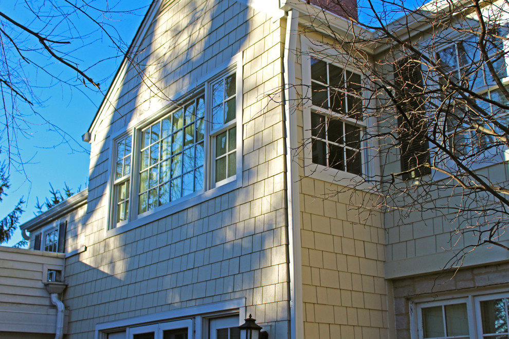 James Hardie - Navajo Beige, Wilmette, IL - Traditional - Exterior ...