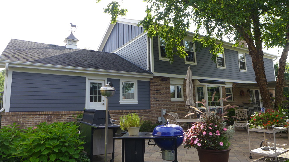 James Hardie - Night Gray, Arlington Heights, IL - Classique - Façade ...