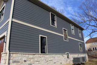 James Hardie Night Gray Lap Siding | Olivette, MO (63132) - Traditional ...