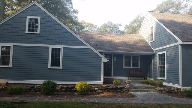 James Hardie Siding Projects - Traditional - House Exterior - Boston - by Solid State ...