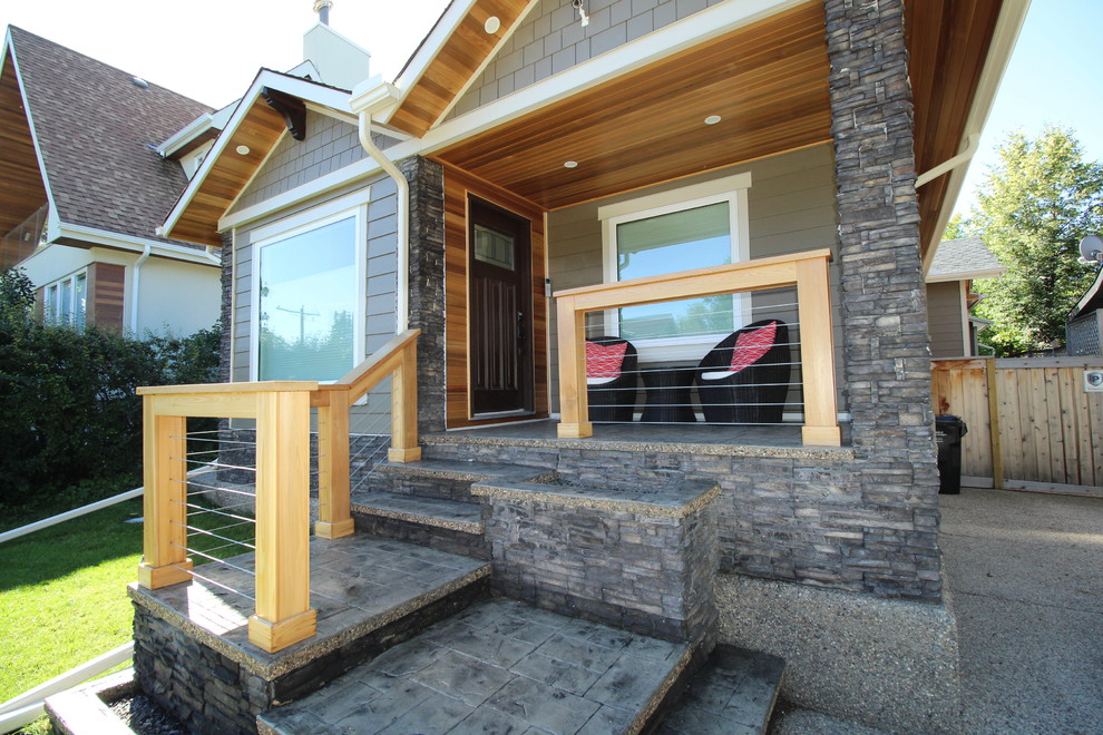 James Hardie Siding -Rideau Park - Traditional - Exterior - Calgary ...