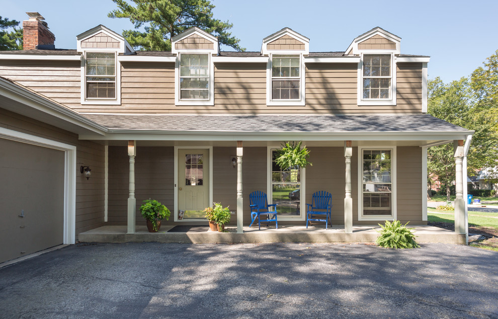James Hardie Siding, Timber Bark - Traditional - Exterior - Chicago ...