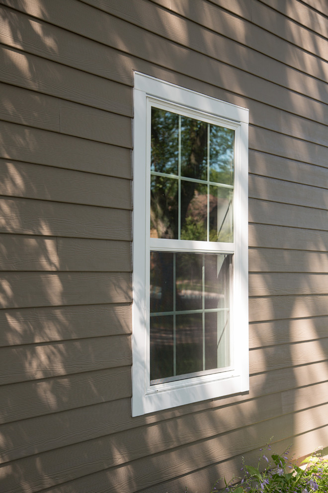 James Hardie Siding, Timber Bark - Traditional - Exterior - Chicago ...