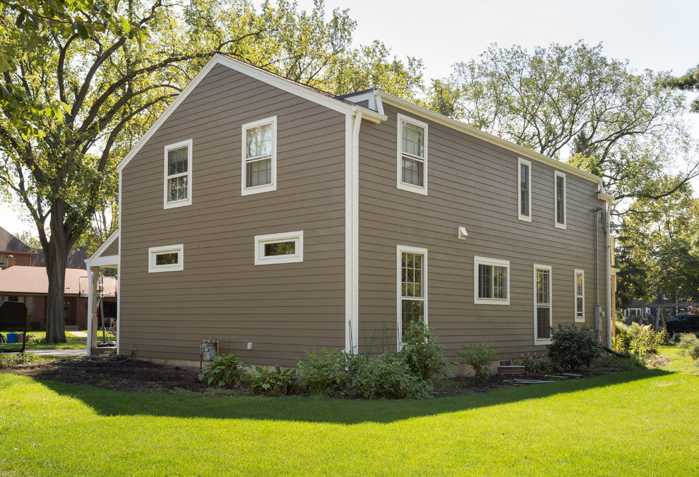 James Hardie Siding, Timber Bark - Traditional - Exterior - Chicago ...
