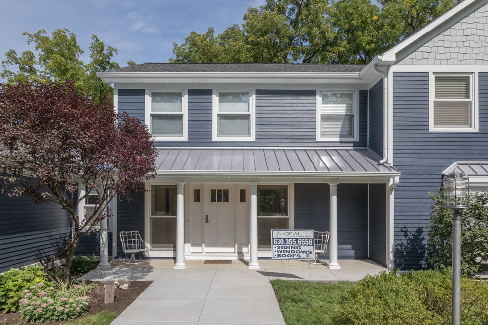 James Hardie Siding with Metal Roofing - Traditional - Exterior ...