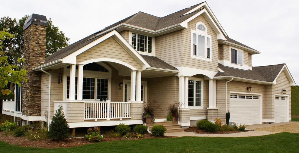 Jamestown Rhode Island Custom Home - Craftsman - Exterior - Providence ...