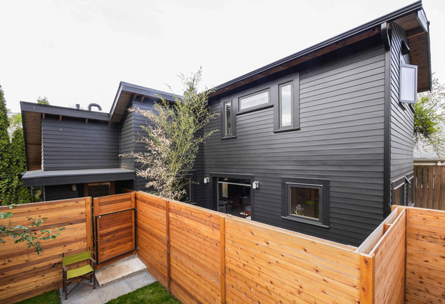 Japanese Modern ADU- Tiny House for a Designer - Asian - House Exterior ...