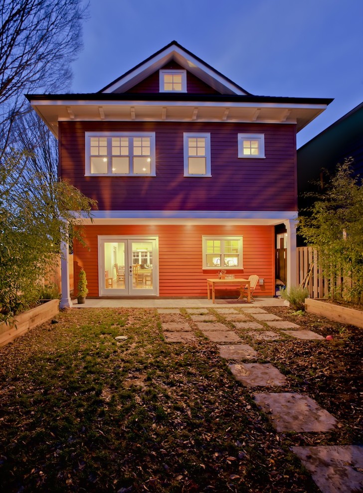 Japanese roofline for a Craftsman home - Contemporary - Exterior ...