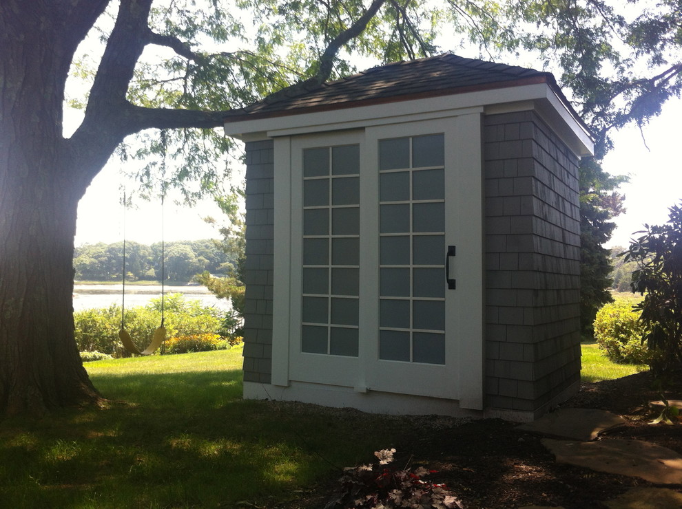 Japanese style 'shed' - Asian - Exterior - Boston - by Parent Outdoor ...