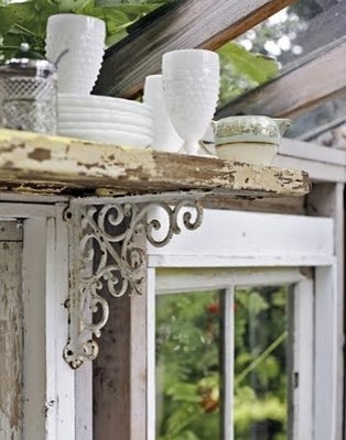 Jardin Cast Iron Brackets - Traditional - Exterior - Atlanta - by Iron ...