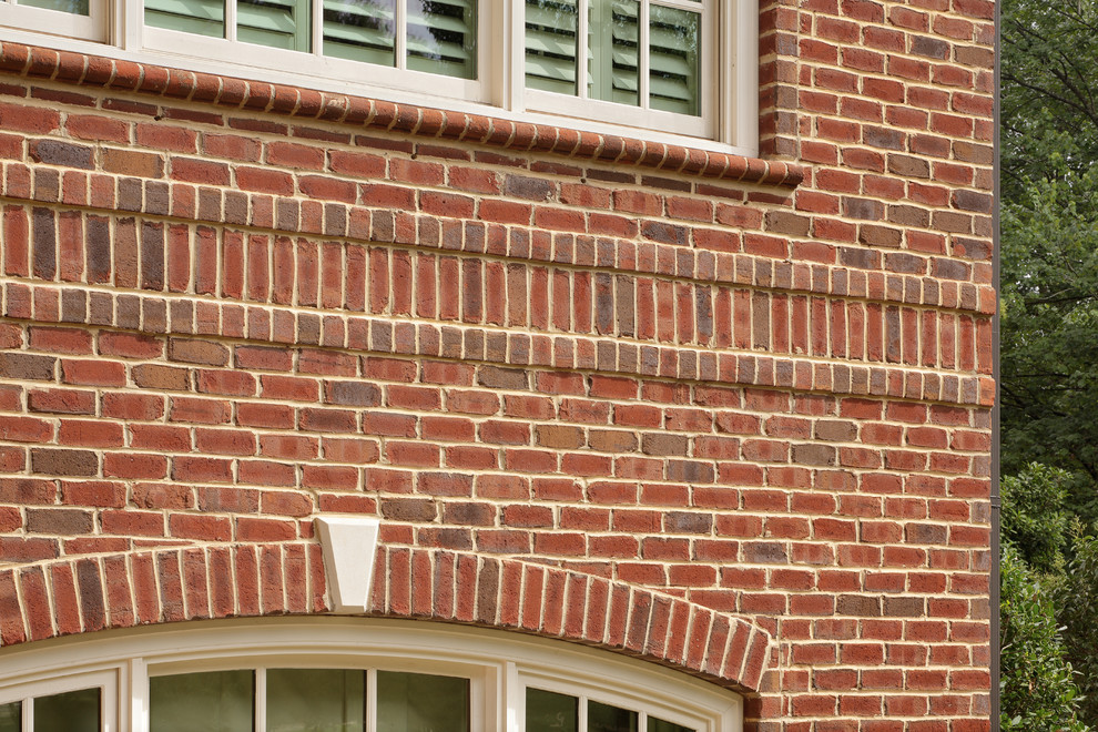 Jefferson Wade Tudor Brick Home - North Carolina - Traditional ...