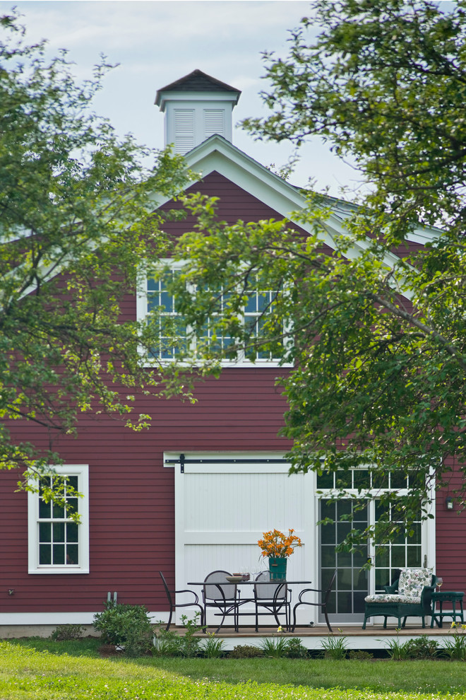 John Belknap Carriage House - Farmhouse - Exterior - Burlington - by ...