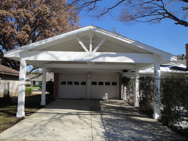 Johnson Residence Carport Addition - Contemporary - House Exterior ...