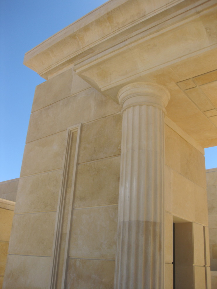 Jordan Villa - Traditional - Exterior - Miami - by Jerusalem Stone ...