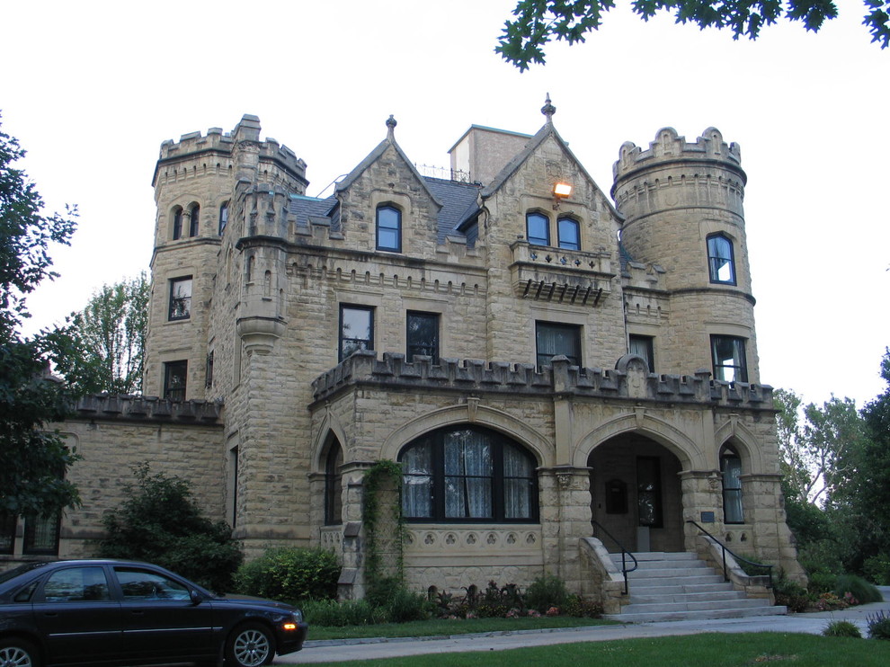 Joslyn Castle - Midcentury - House Exterior - Omaha - by Ferd Johnson ...