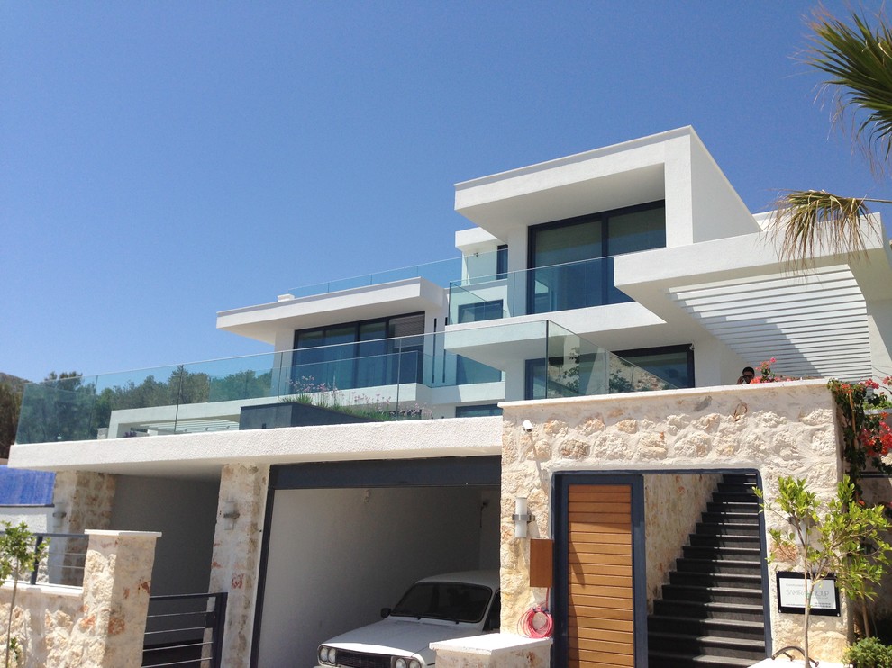 kalkan turkey modern house - Contemporary - Exterior - Other - by cenk ...