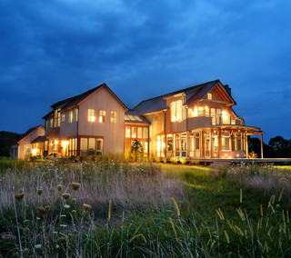 Kent Island Water Front - Contemporary - Exterior - Baltimore - by ...