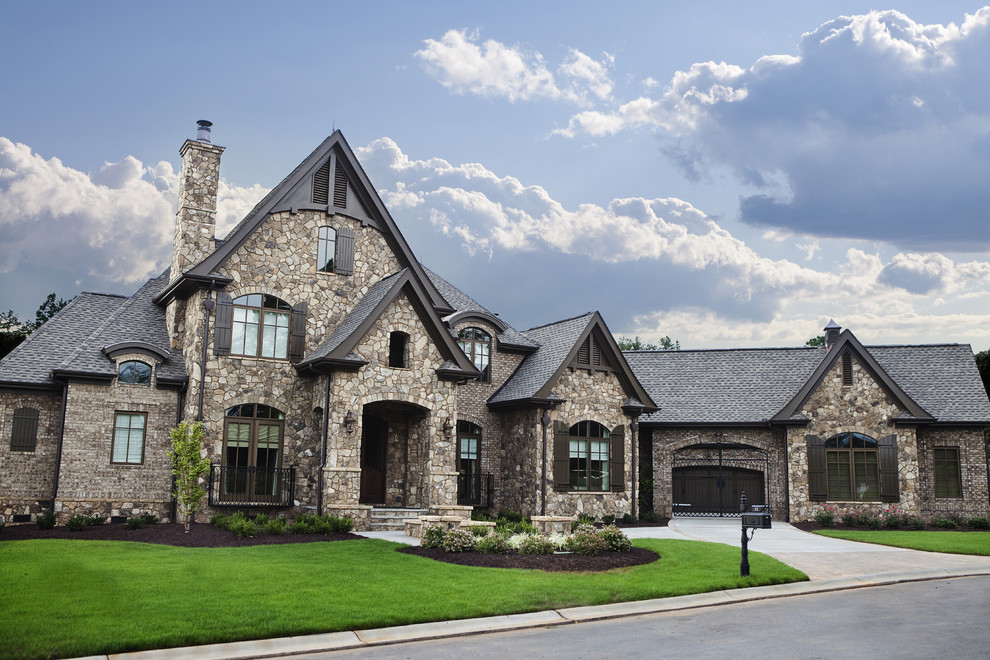 Keowee Fieldstone - Traditional - Exterior - Other - by Three River ...