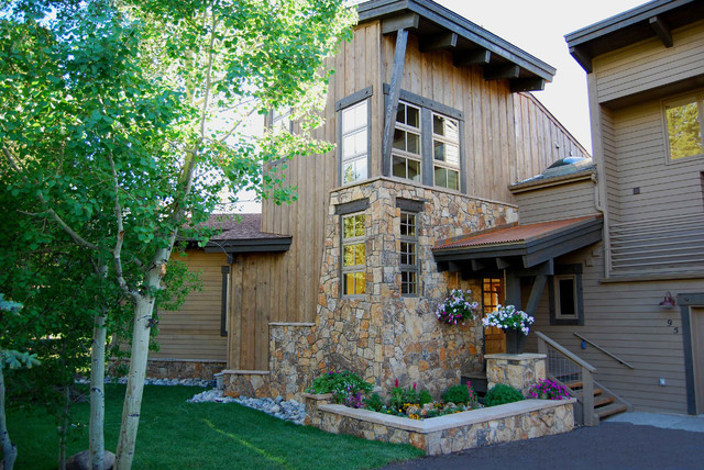 Keystone River House - Rustic - House Exterior - Denver - by Hess ...