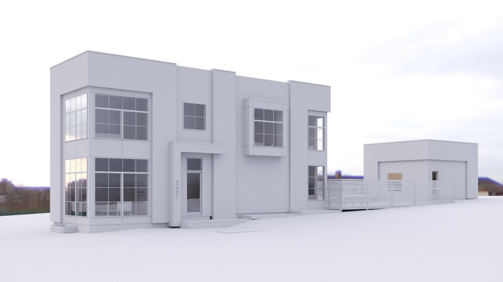 KILLARNEY | MODERN INFILL - Modern - Exterior - Calgary - by Andison ...