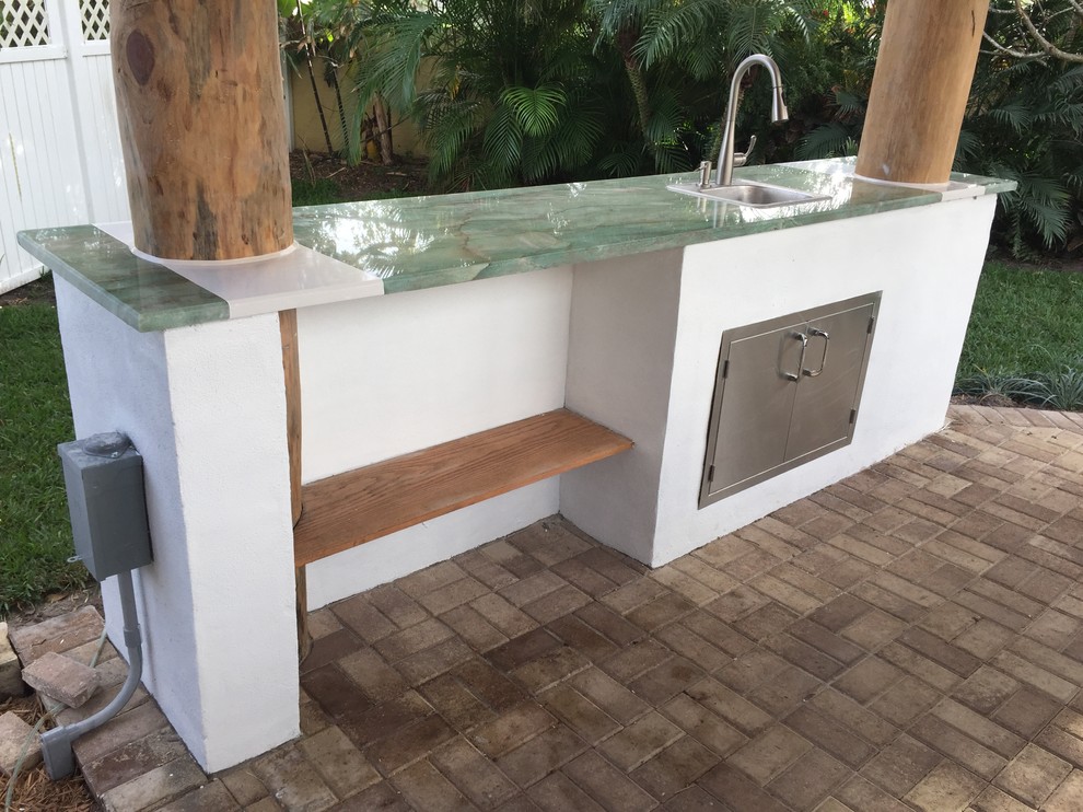 Kraft Tiki Hut - Rustic - Exterior - Miami - by Acassa Construction ...