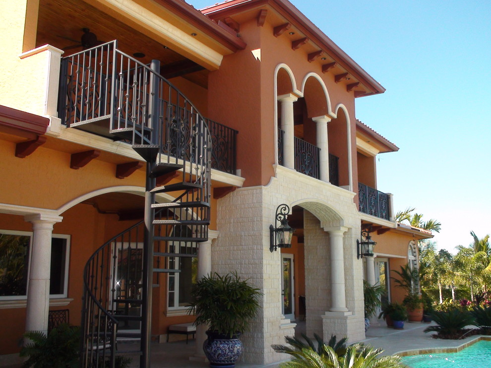 La Casa Grande - Mediterranean - House Exterior - Miami - by Caruva ...