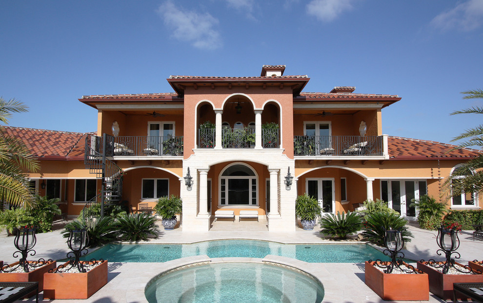 La Casa Grande - Mediterranean - Exterior - Miami - by Caruva Design ...
