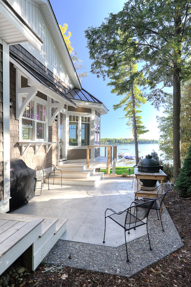Lake Home - Beach Style - Exterior - Other - by Lakeview Interior ...