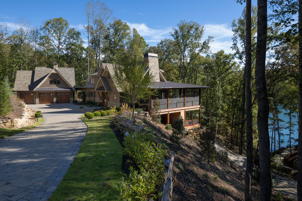 Lake House - Rustic - Exterior - Other - by R.R. CONSTRUCTION ...