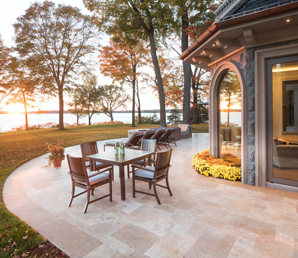 Lake Minnetonka Castle - Traditional - Patio - Minneapolis - by John ...
