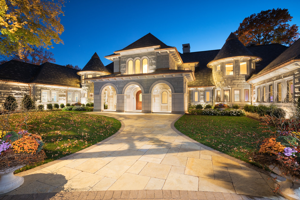 Lake Minnetonka Castle - Traditional - Exterior - Minneapolis - by John ...
