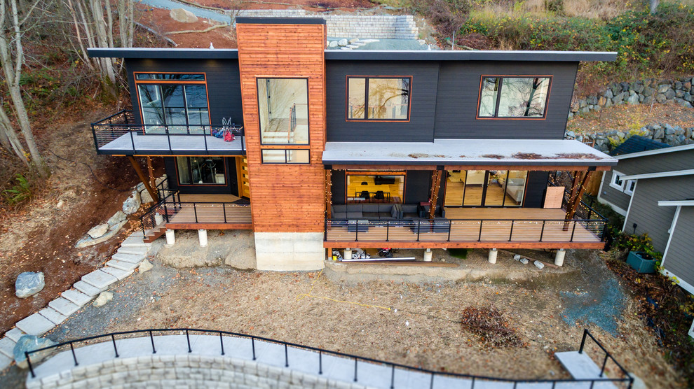 Lake Stevens Custom Home - Modern - Exterior - Seattle - by John Piazza ...