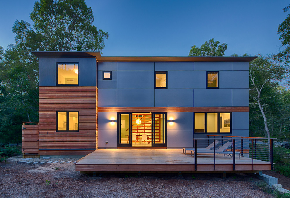 LAKE STREET HOUSE - Modern - Exterior - Boston - by MacNelly Cohen ...
