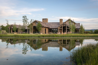 Lake View House - Rustic - Exterior - Other - by JLF & Associates, Inc ...