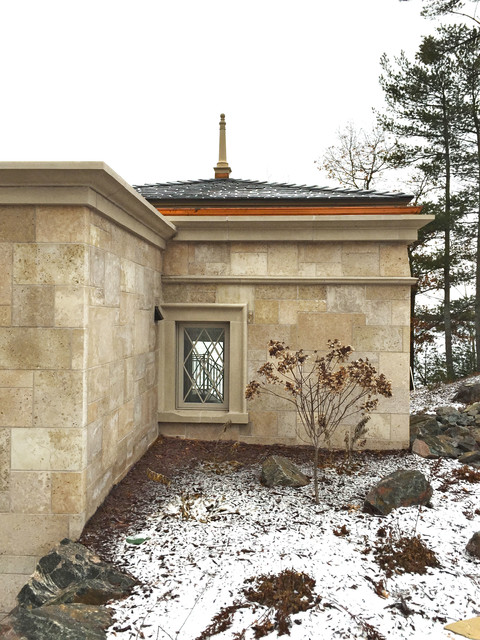 Lake Wissota Boathouse - Traditional - House Exterior - Minneapolis ...