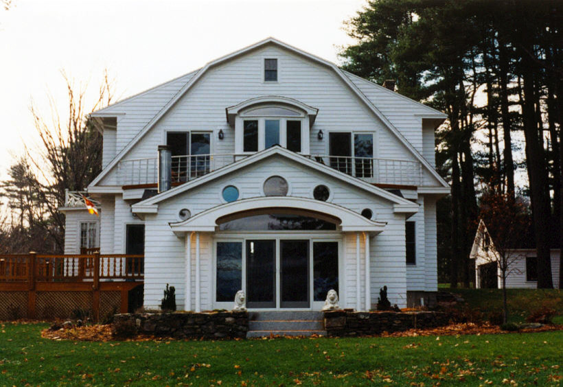 LakeResidence, Laconia - Traditional - Exterior - Manchester - by CMK ...