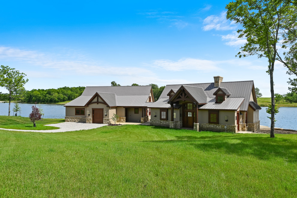 Lakeside Boathouse - Craftsman - Exterior - Kansas City - by NSPJ ...