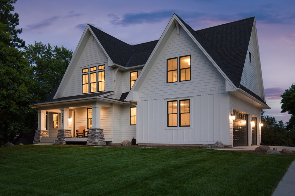 Lakeside Farmhouse - Farmhouse - Exterior - Minneapolis - by David ...
