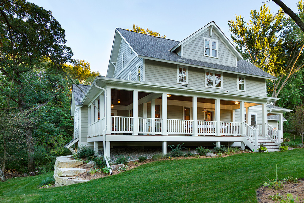 Lakeside Farmhouse - Traditional - Exterior - Minneapolis - by ...