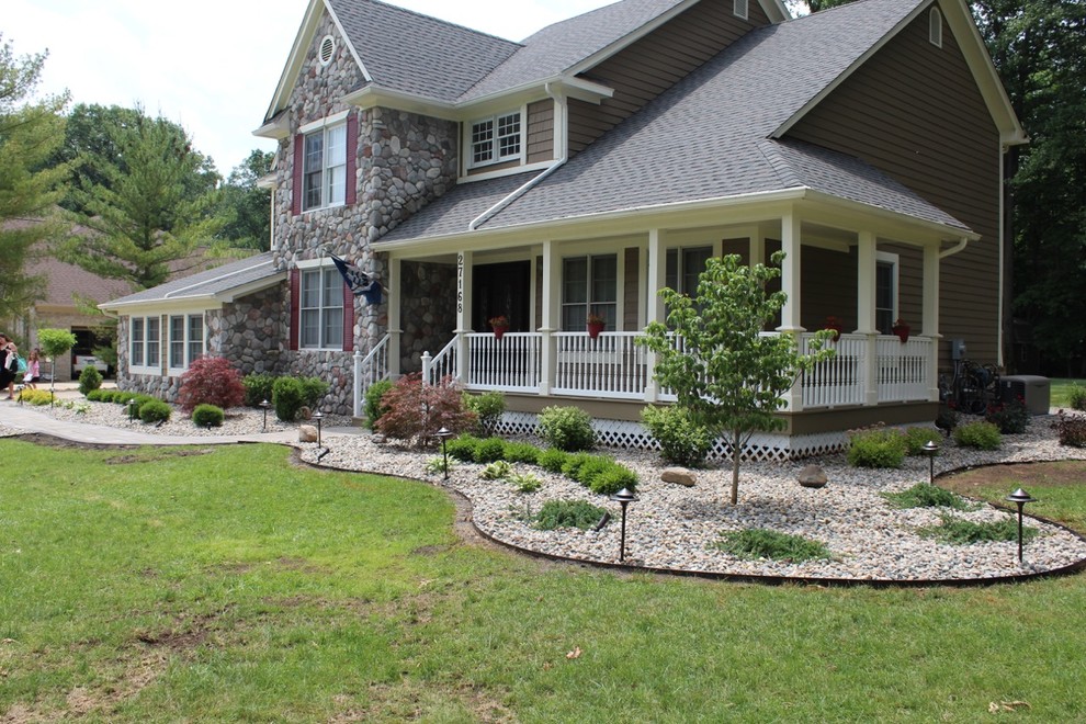 Landscape Overhaul - Front & Backyard - Traditional - Exterior ...