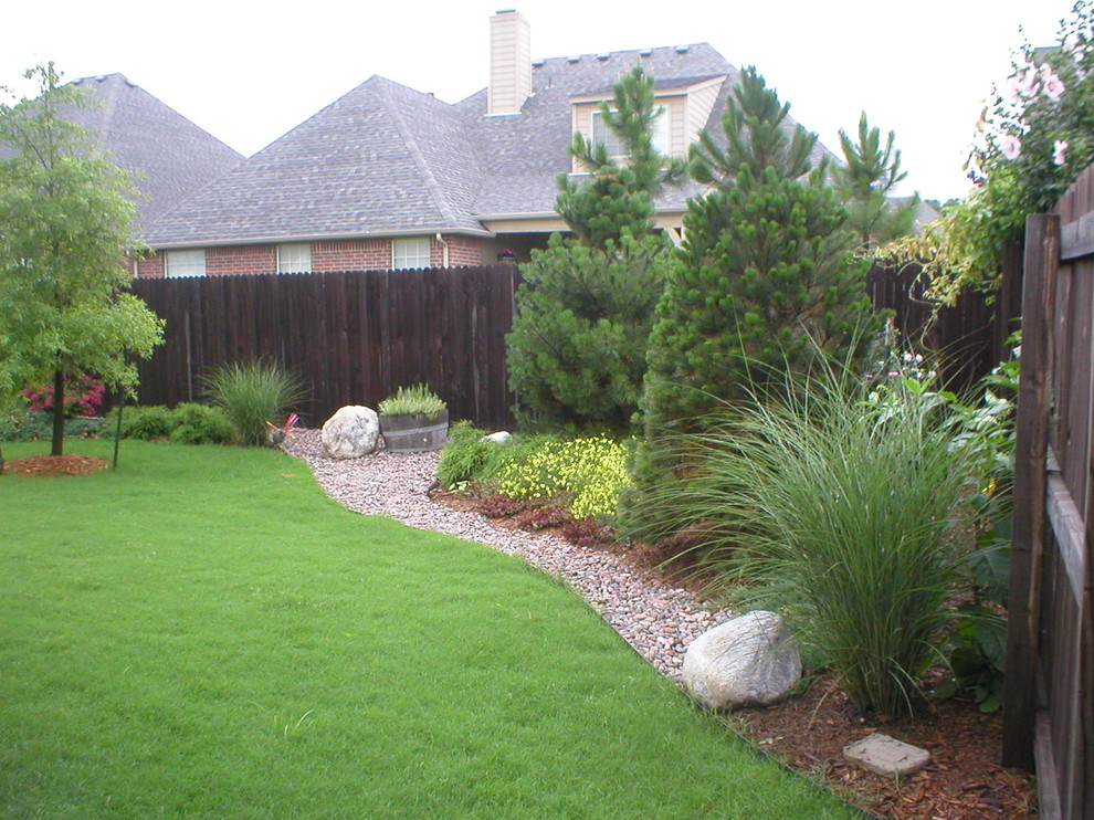 Landscape - Traditional - House Exterior - Other - by Tulsa Landscape ...