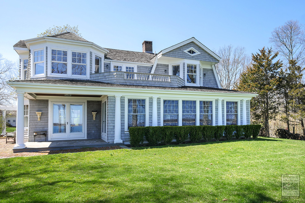 Large Long Island Home with New Windows - House Exterior - New York ...