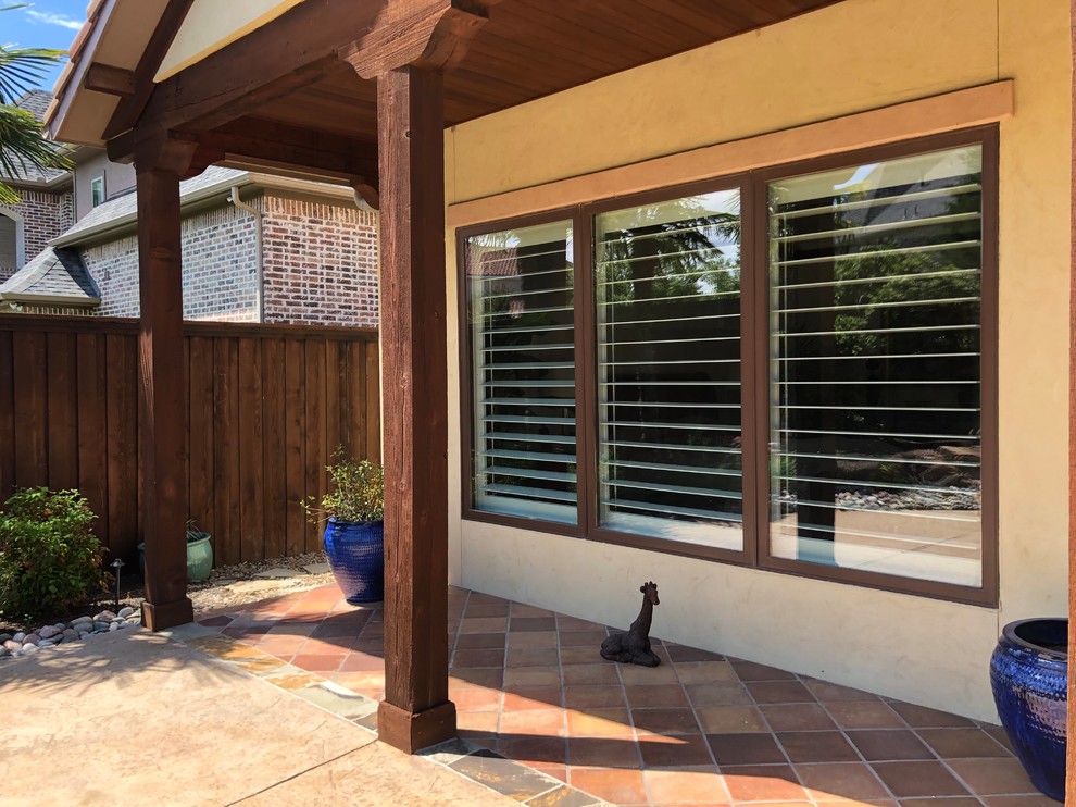 Large Louver Spacing...5 inch - Craftsman - Exterior - Dallas - by The ...