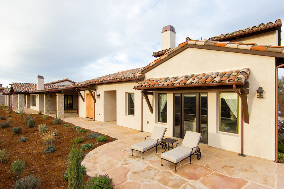 Las Ventanas Spanish - Mediterranean - Exterior - San Luis Obispo - by ...