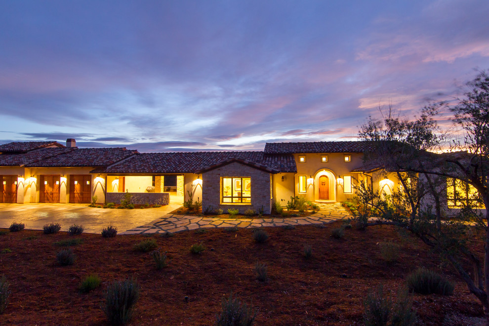 Las Ventanas Spanish - Mediterranean - Exterior - San Luis Obispo - by ...