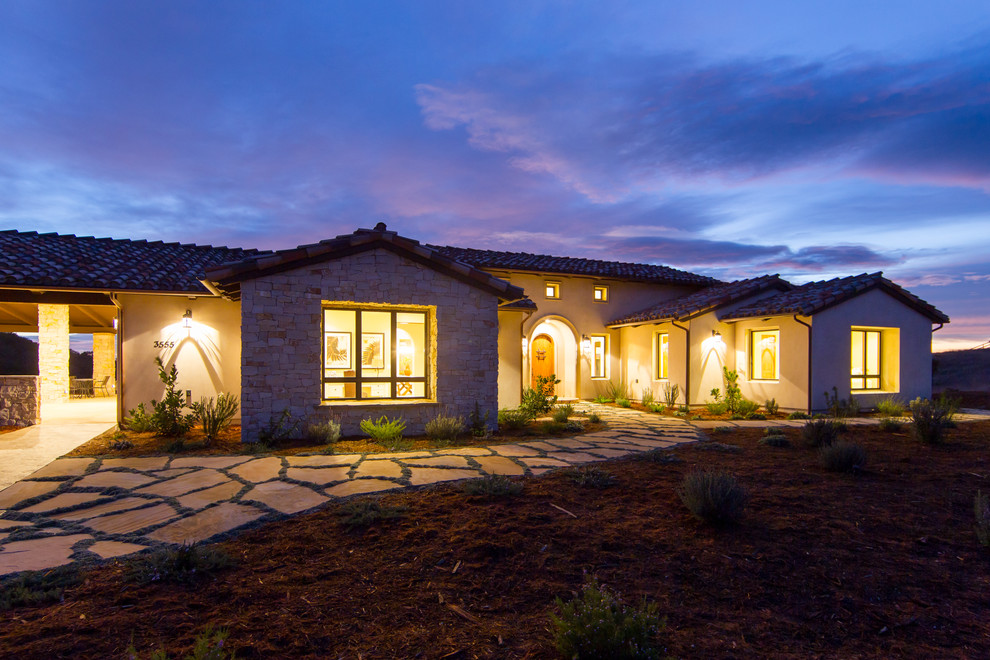 Las Ventanas Spanish - Mediterranean - Exterior - San Luis Obispo - by ...