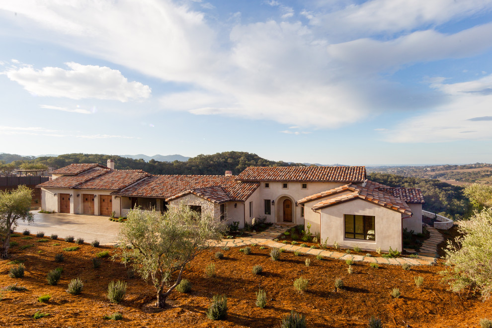 Las Ventanas Spanish - Mediterranean - Exterior - San Luis Obispo - by ...