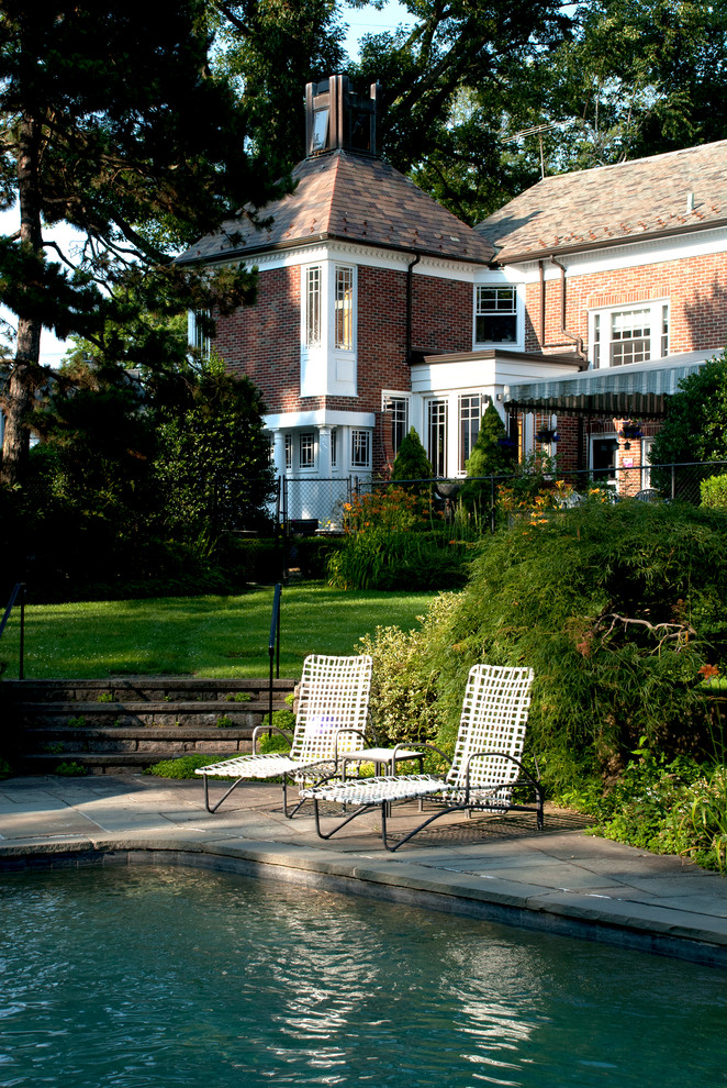 Lawyer's Library and new Den, Kitchen and Dining - Traditional ...