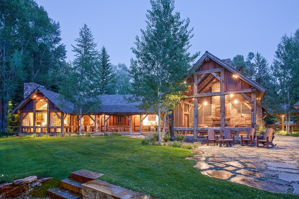 Lazy J Ranch - Rustic - Exterior - Other - by JLF & Associates, Inc ...