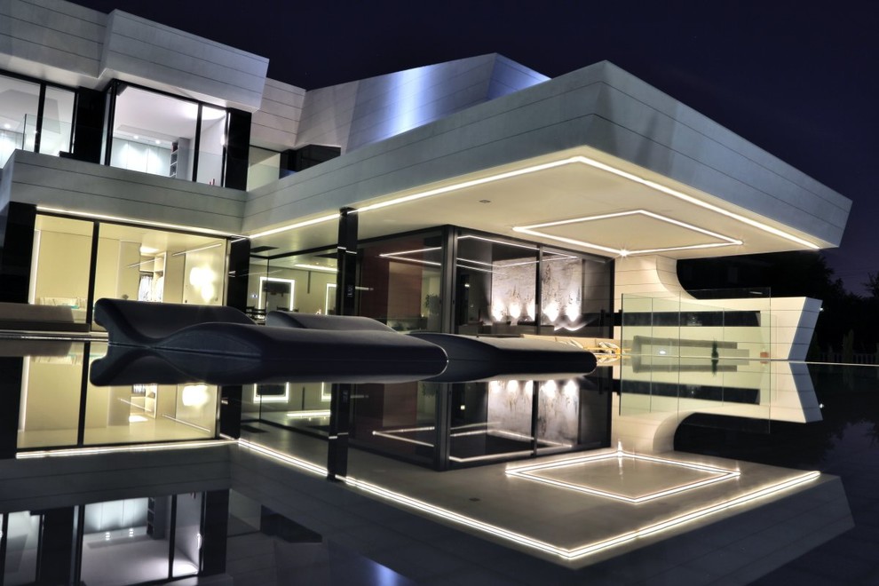 LED Lighting Ideas - DEMASLED - Moderne - Façade - Miami - par DEMASLED ...